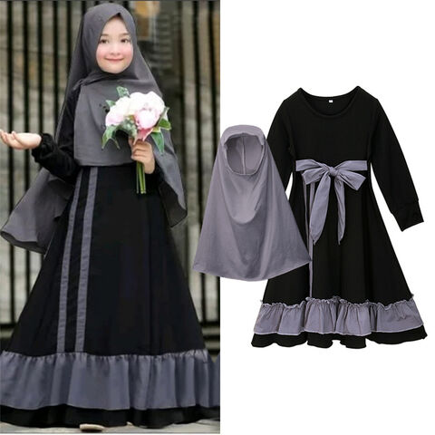 Buy China Wholesale Wholesale Muslim Islamic Clothing Kids Girls ...