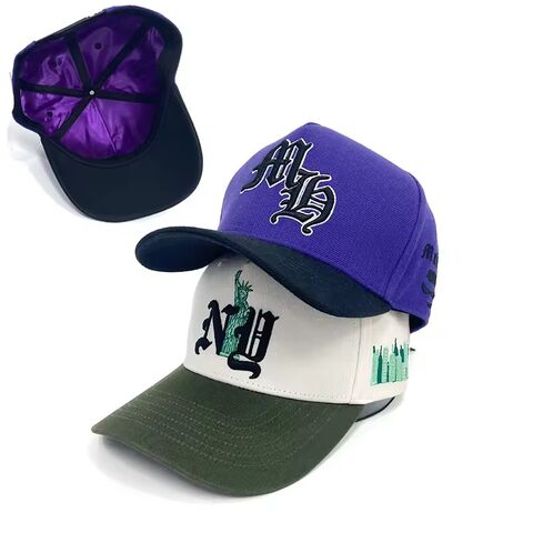 Manufacturer Two Color Frame Design Snapback Hat Two Tone Cotton Silk ...