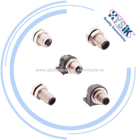 Bulk Buy China Wholesale M5 A Code 3 4 Pin Male Female Front Panel ...