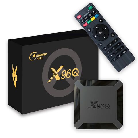 X96Q Android 10.0 TV Box - 4K Ultra HD Media Streamer, Quad Core, Dual ...