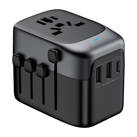Universal Plug Travel Adapter Super Fast Charging Multifunctional ...