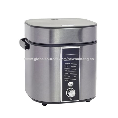 Square Design Digital Mini Rice Cooker Electric Rice Cooker 1.0l, 5cups ...