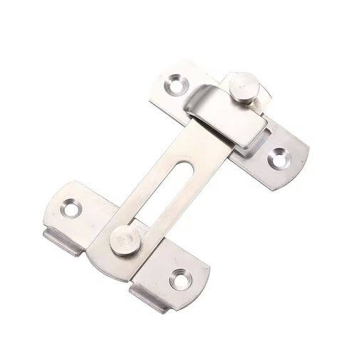 90 Degree Barn Bolt Sliding Stainless Steel Hook Door Lock Latch Window ...