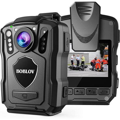Boblov M5 2k 128gb Camcorder Body Cam 4200mah 15 Hours Video Record ...