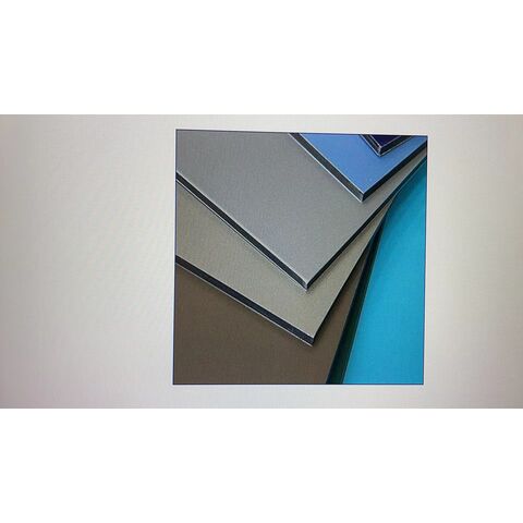 Zwm-8802 Silver Grey Aluminium Composite Panel For Interior Or Exterior ...