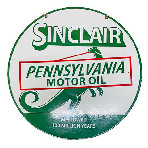 Ai-mich High Quality Porcelain Reproduction Enamel Signs Flange Metal ...