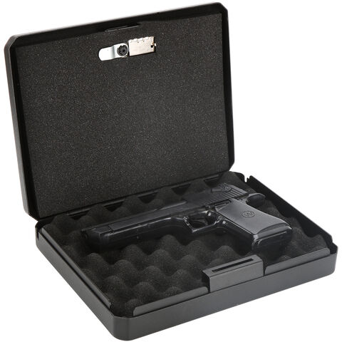 Customized Portable Concealment Cable Digit Code Gun Safe Box In Car ...