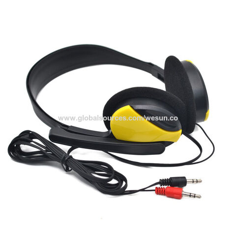 Oem New Wired Colorful Call Center Headphones With Microphone, High ...