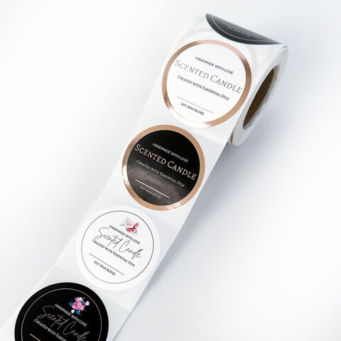 Customized Beautiful Logo Stickers, Self-adhesive Waterproof Vinyl ...