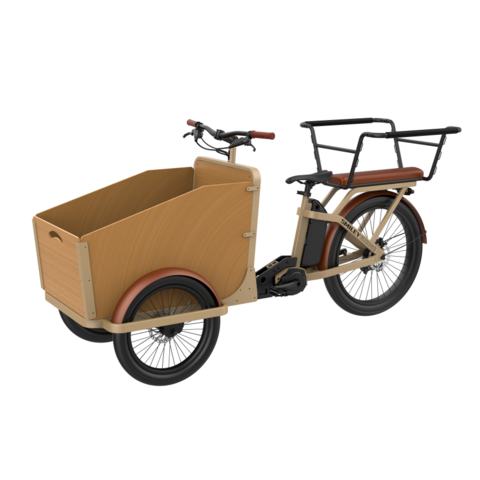 Outdoor Electric Cargo Bike Luggage Rack Bike Cargo Trailer With Front ...