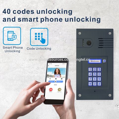 Wide Angle Ip Hd Video Doorphone For Wireless Ip Villa Intercom System ...