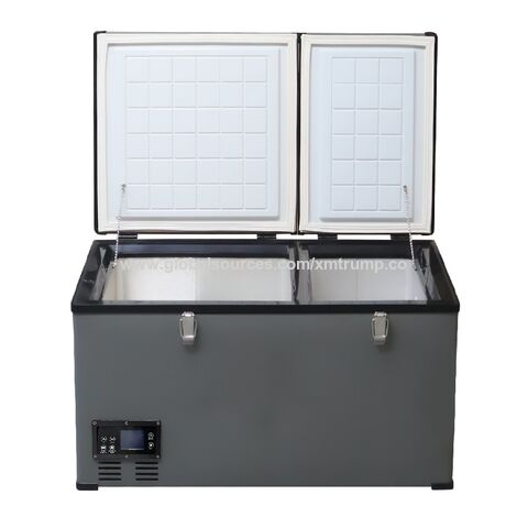 Oem Ac Dc Fridge Commercial Top Open Big Size Chest Freezer Compressor ...