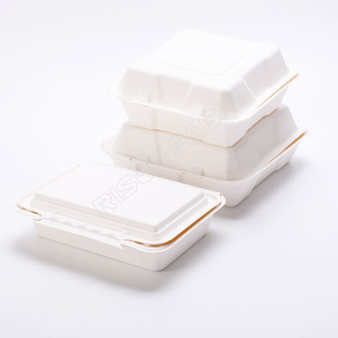 Buy China Wholesale 8 Inchtake-out Food Boxes Biodegradable Bagasse ...