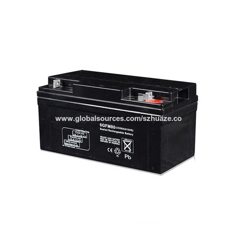Factory Direct High Quality China Wholesale 12v80ah Battery 6-gfm-80 ...