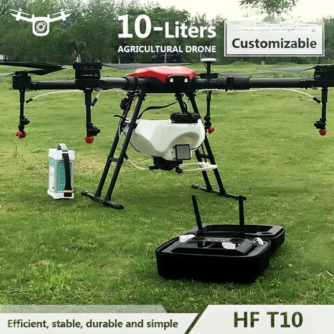 10kg Precio De Dron Para Fumigar 10l Powerful Foldable Agricultural Uav 4-axis Farm Crop ...