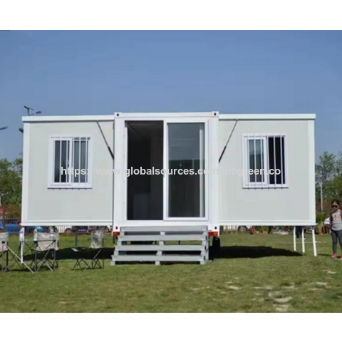 Double Wing Expandable Container House Foldable House 4 Bedroom ...