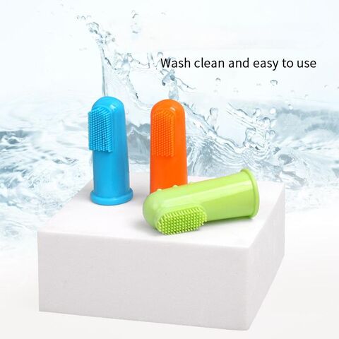 Silicone Pet Finger Toothbrush, Oral Care For Pet - Buy China Wholesale ...