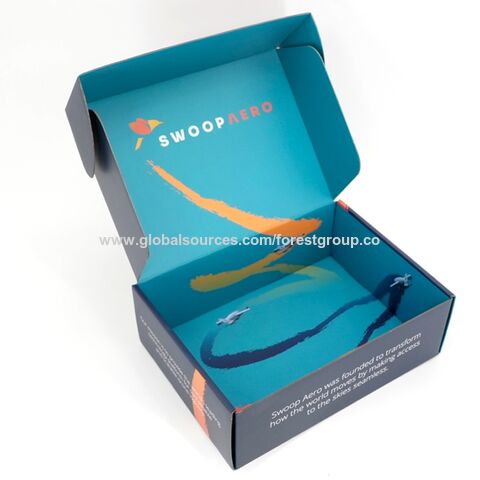 Custom Logo Shipping Boxes For Small Business: Vibrant Color Printing ...