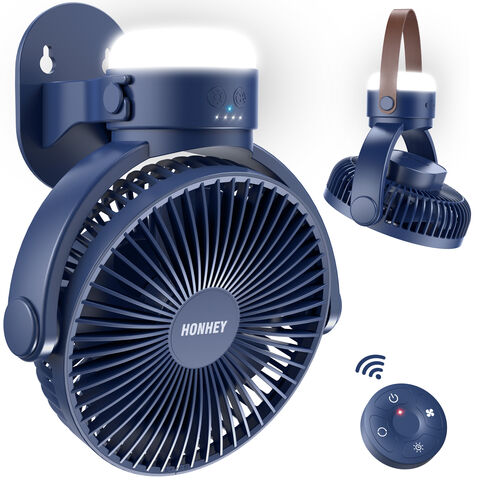 Wall Small Fan With Remote Control And Timer, 8.5inch, 4 Speeds ...