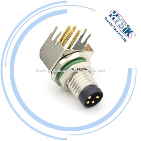 Bulk Buy China Wholesale M8 Waterproof Right Angle Pcb Connector 3 4 5 ...