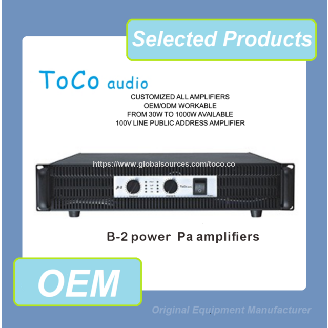 Bulk Buy China Wholesale Customized Switching Power Supply Amplifier, 2 ...