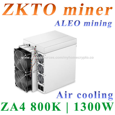 Zkt Aleo Za4 Air-cooling 800k 1300w Asic Miner Pre-sale - China ...