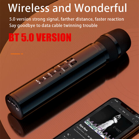 Factory Price Cheap Small Portable Singing Microphone Magic Sound And ...