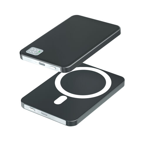 Best Seller Portable Wireless Power Bank 5000mah Strong Magnet With ...