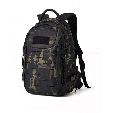 Woo 25l Brown Tactical Waterproof Trekking Fishing Hunting Bag Backpack ...