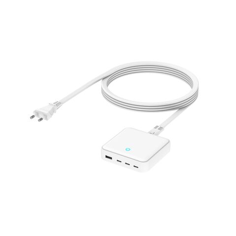 4 Ports 100w Gan Smart Power Socket, 100w Pd3.0 Ultra-thin Power Outlet ...