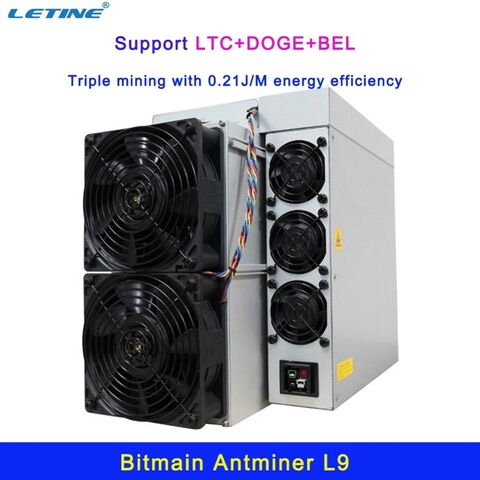 Bitmain Antminer L9 16gh/s Ltc Asic Miner L7 Miner 9500mh 9.5g Ltc ...