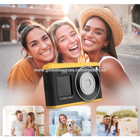 60mp 4k Ultra Dual Screen Digital Point And Shoot Camera With 10x ...