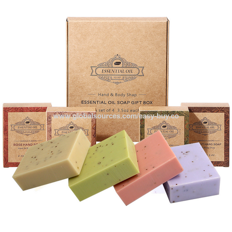 Bath Soap Seaweed Scrub Granules Soap Lavender Essential Oil Handmade ...