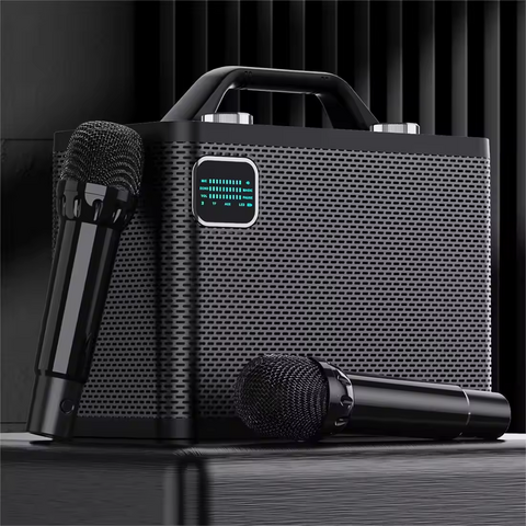 High Quality Portable Karaoke Speaker With Wireless Microphone For ...