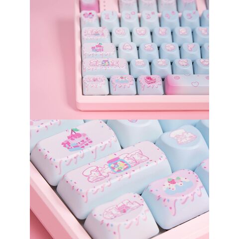 Oem Profile Keycap Set Pbt Heart-shaped Key Cap Dye-sublimation ...