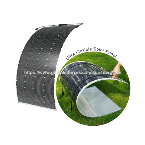 Durable Flexible Solar Panel 200w For Balcony Pv System - Expore China ...