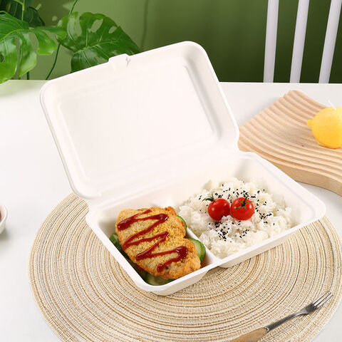 Packaging Biodegradable Food Lunch Box Custom Ecopack Disposable Food ...