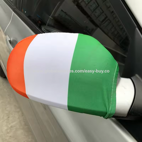 Car Side Mirror Covers Customized Logo Mirror Flag Car Auto Mirror ...