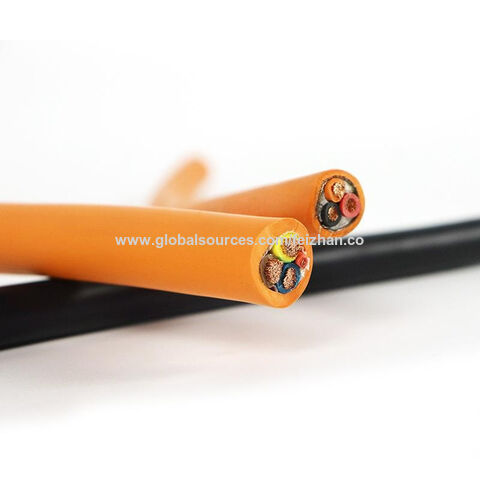 Orange Extension Cord Ev Power Cable Dc Cable Single Core Electric ...
