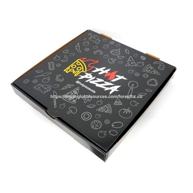 2024 Custom Paper Boxes For Pizza With Printing, Custom Pizza Box, Custom Paper Box, Corrugated ...