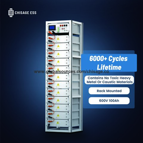 Buy China Wholesale 600v High Voltage Lithium Ion Battery 40kwh 60kwh ...