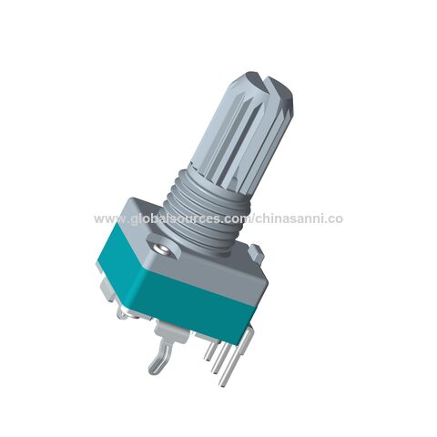 Buy China Wholesale Mono 9mm Rotary Potentiometer, Metal Shaft ...