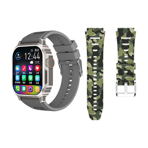 2024 Shenzhen Fashion Design Rectangular Smartwatch Rugged Design With ...