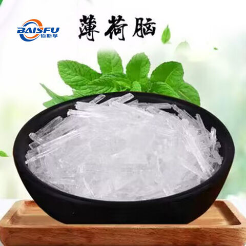Factory Supply 99% Menthol Crystal Cas:89-78-1 Dl-menthol Used Drinks ...