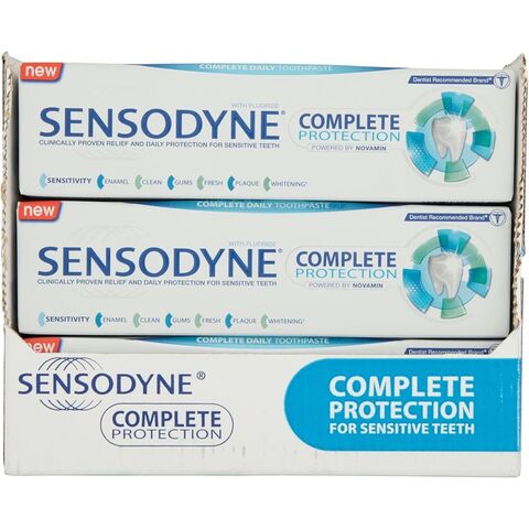 Buy Sensodyne Complete Protection Toothpaste, 70g - Daily Oral Care For ...