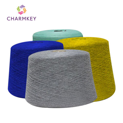 Loop Yarn，low Price 8s 72% Acrylic 25% Nylon 2% Spandex Blended Fancy ...
