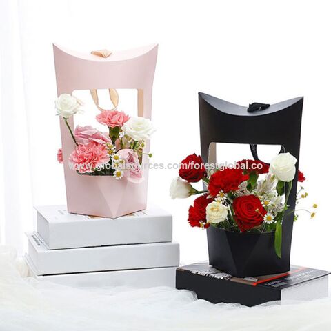 2024 Consumer Flower Paper Packaging Box Ivory Board Box With Printing ...