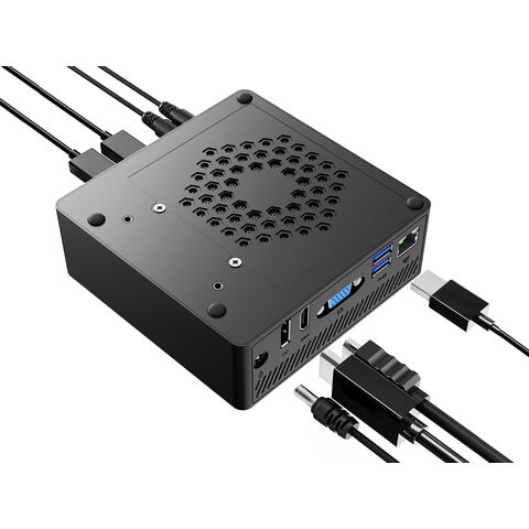 Factory Price Fanless Mini Pc Jasper Lake Cpu N5105 Ddr4 Ram M.2 Ssd ...