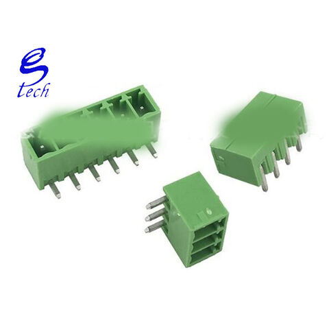 3.81mm Spacing Plug-in Connector 15edg-3.81 19p To 24p Complet Set Male ...