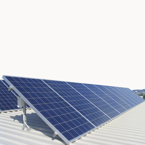 Bifacial Double Solar Panel 530w Outdoor Roof Solar Energy Project ...